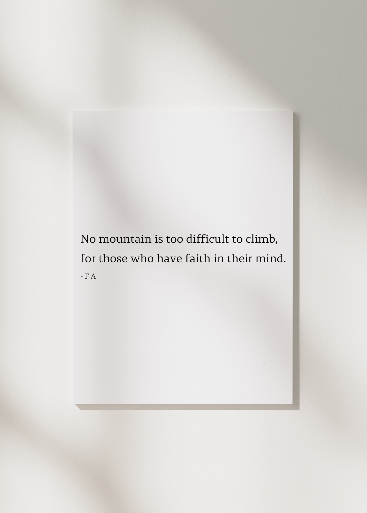 "Mountain" | Graduation